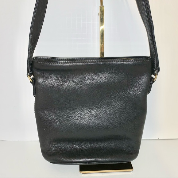 Coach | Bags | Vintage Coach Sonoma 497 Black Leather Bucket Crossbody Bag | Poshmark